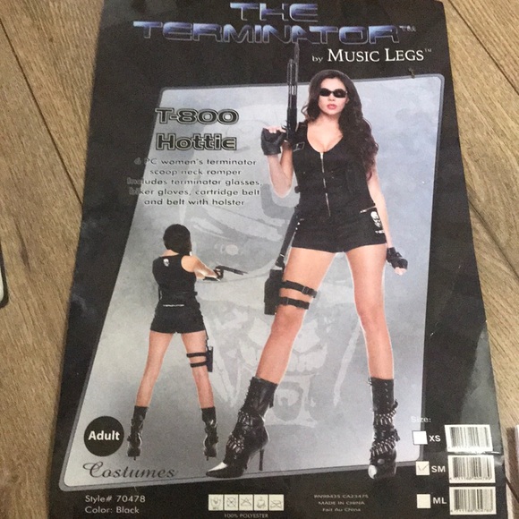 Music Legs | Pants & Jumpsuits | The Terminator Costume T80 Hottie ...